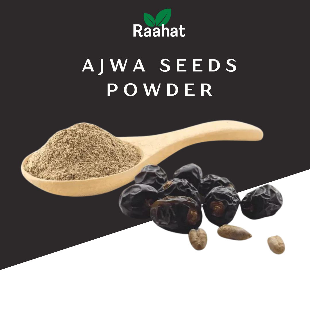 Premium Quality Ajwa Date Seeds Powder (Madina Imported) – Raahat Store